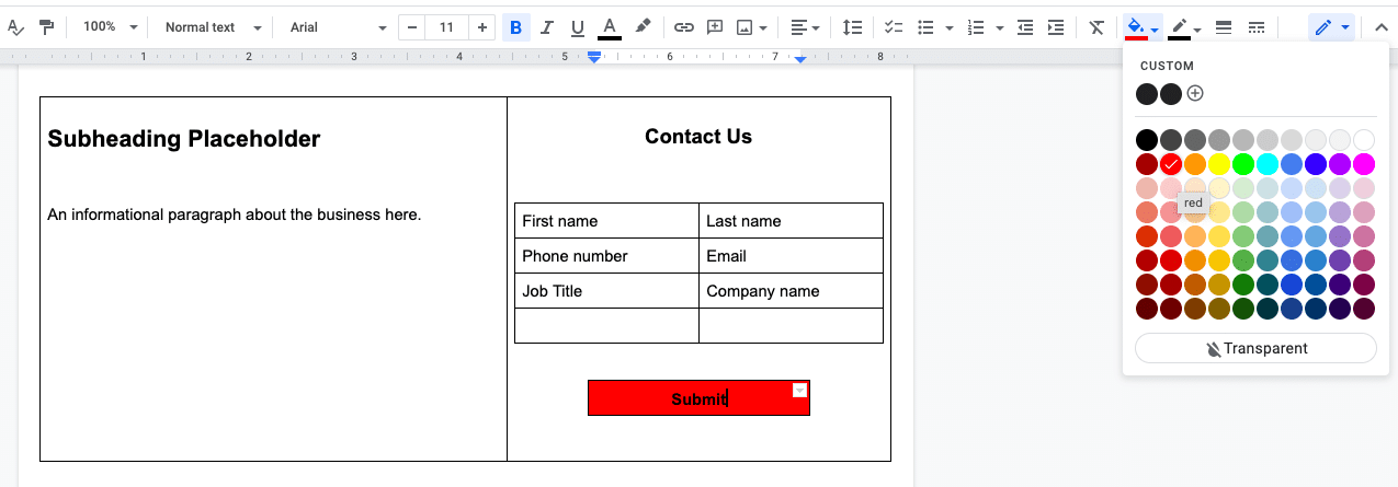 How to Build a Website Wireframe Using Google Docs